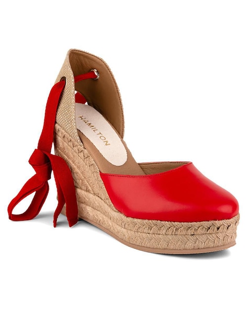 Alpargata para mujer Hamilton Footwear Pandora Red 1