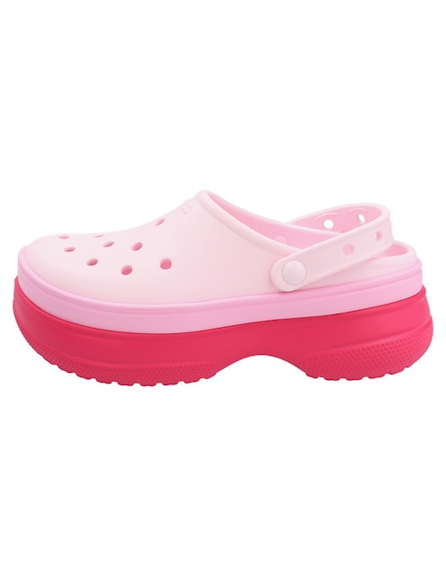 Sandalia Crocs Classic Stacked Clog para mujer 1