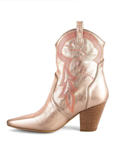 Botín al tobillo Lalic Derien de piel para mujer 2