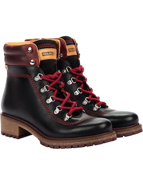 Bota al tobillo Pikolinos de piel para mujer