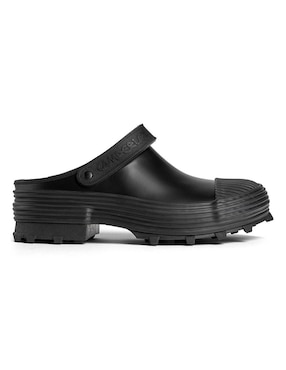 Zueco Camper Traktori de piel para mujer
